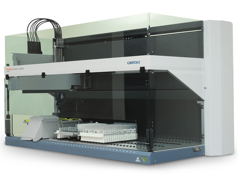 Procleix Xpress System for Automated NAT | Blood Screening | Grifols